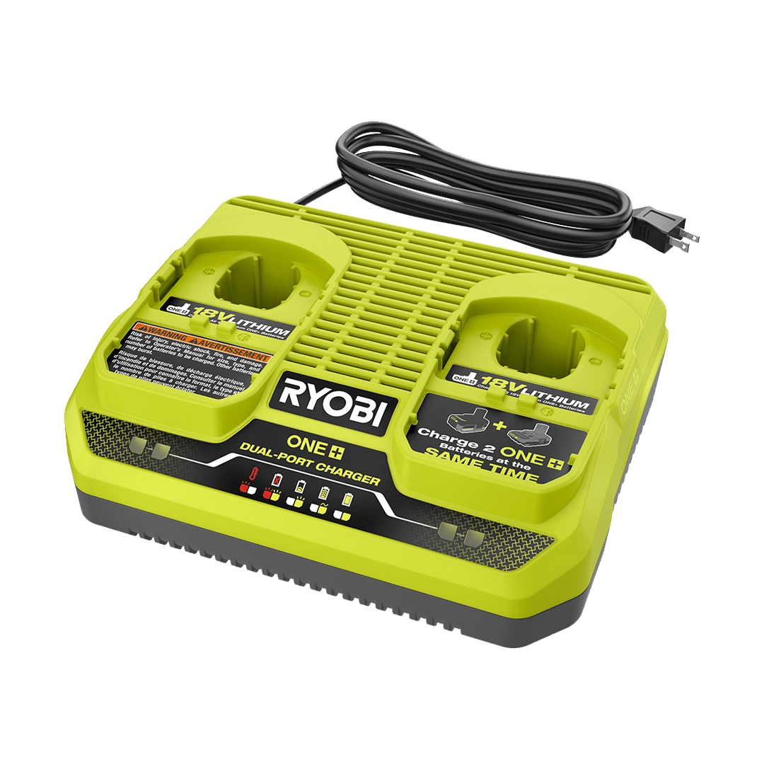Ryobi 18V ONE+™ Dual-Port Simultaneous Charger – The Smart Shop